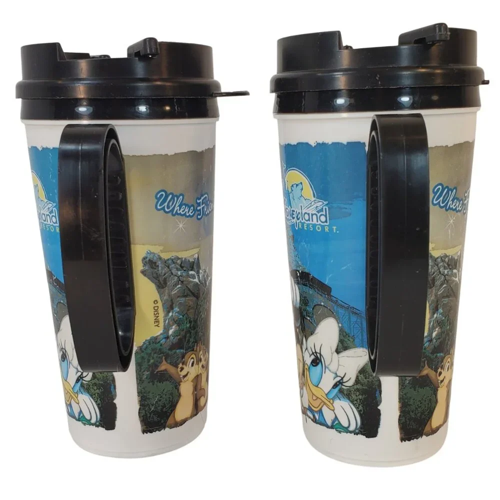 Disney | Dining | Disneyland Resort Travel Drink Mug Mickey Minnie ...